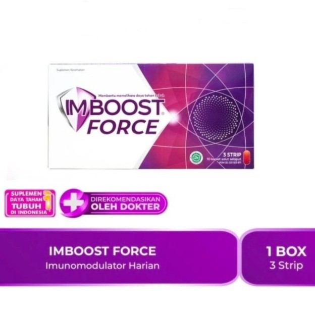 Jual Imboost Force Box 30 Tablet - Suplemen Kesehatan - Meningkatkan ...
