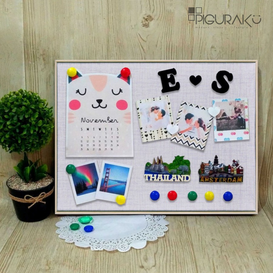 Jual Bingkai Magnet 10R 20x25 Cm - Papan Magnet - Display Magnet ...