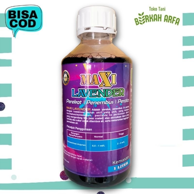 Jual Maxi Lavender Perekat Penembus Perata 1 Liter (wangi lavender ...