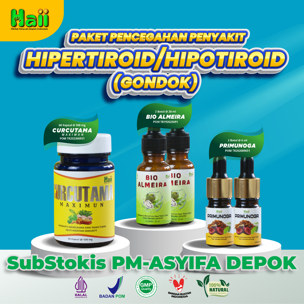 Jual Paket Pencegahan Penyakit - HIPERTIROID | Shopee Indonesia