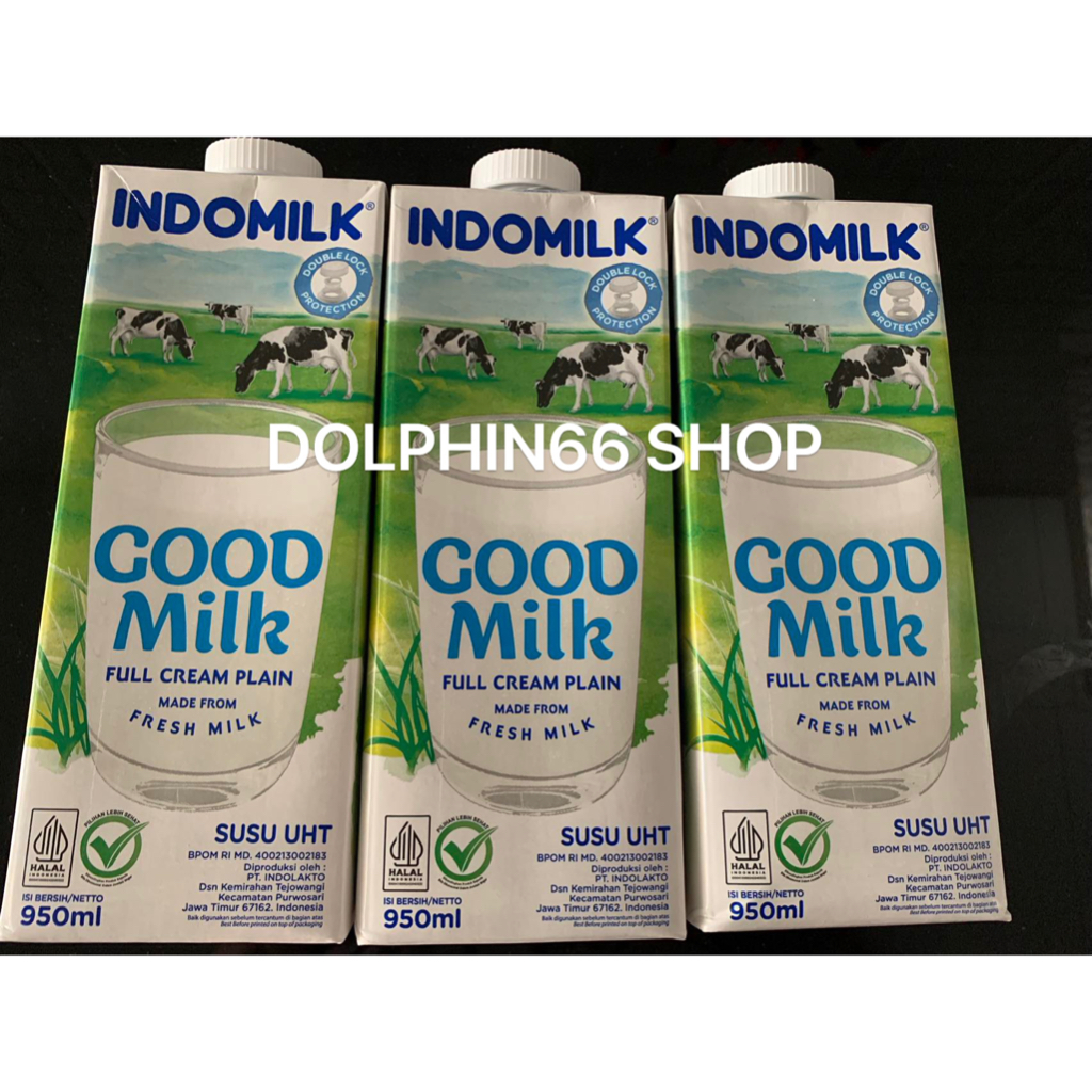 Jual Susu UHT full cream Indomilk 950ml | Shopee Indonesia
