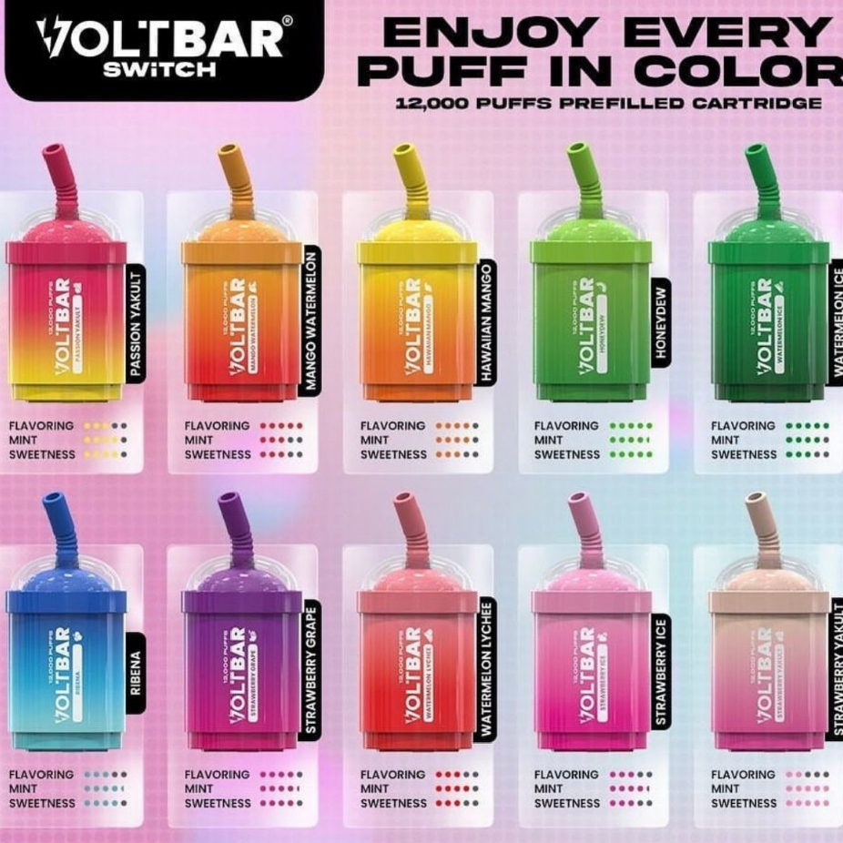 Jual VOLTBAR 12000 All Series - Flavour | Shopee Indonesia