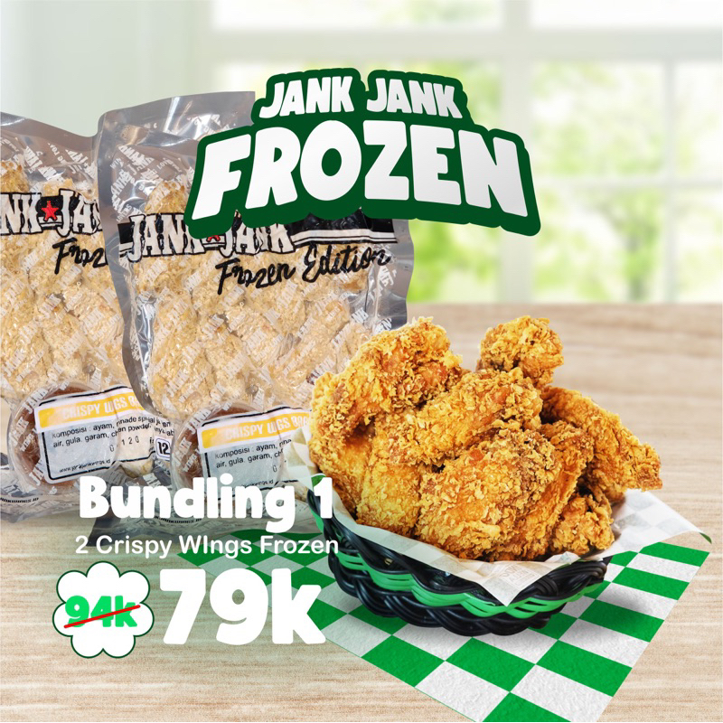 Jual Paket Bundling 1 Frozen Jank Jank Wings | Shopee Indonesia