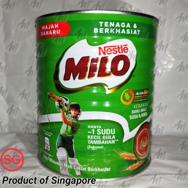 Jual MILO Nestle kaleng 1,5kg Ori Product of Singapore | Shopee Indonesia