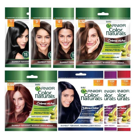 Jual Garnier Color Naturals Sachet | Shopee Indonesia