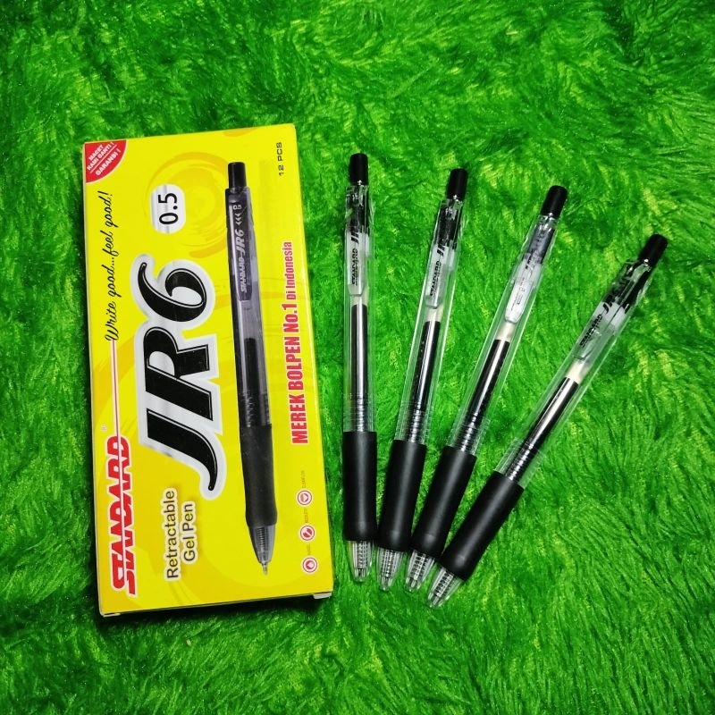 Jual Bolpen/Bolpoin Standard Pen JR6(satuan) | Shopee Indonesia
