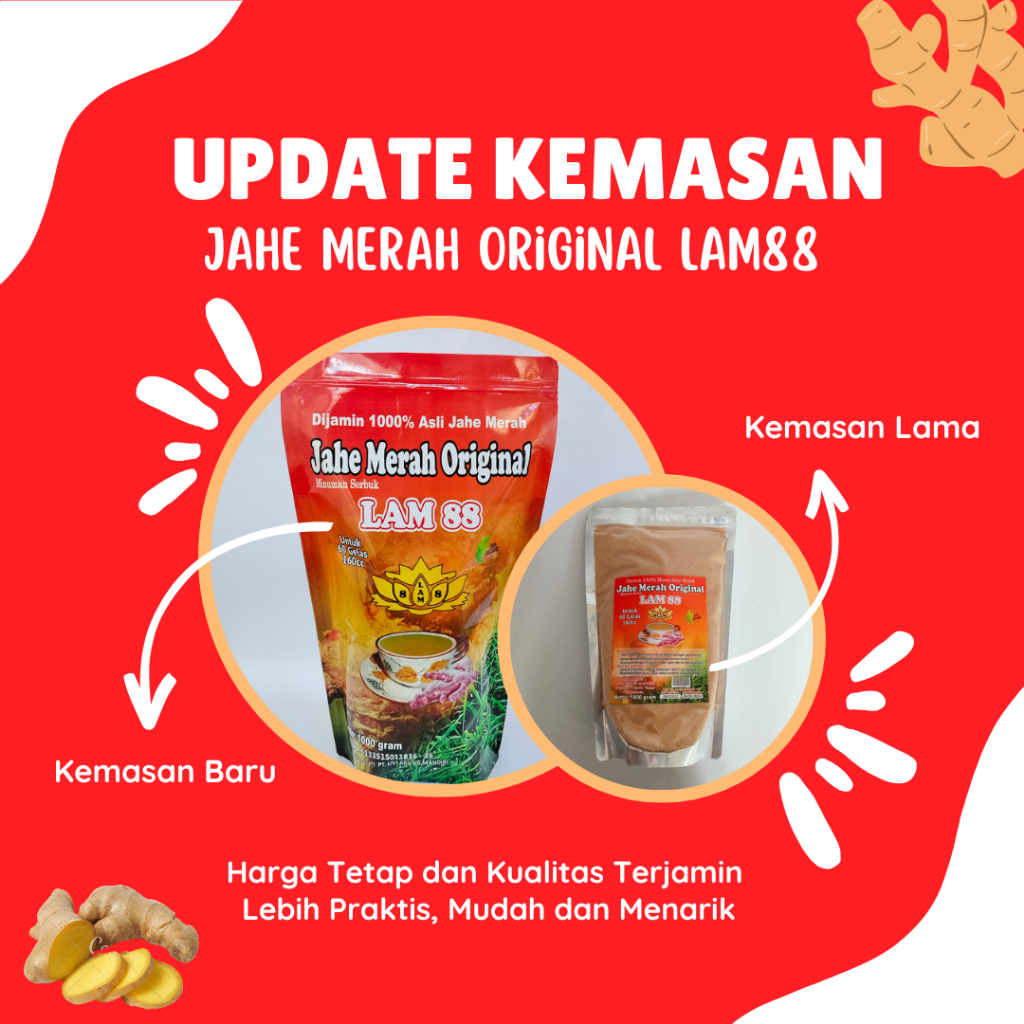 Jual JAHE MERAH INSTAN PLUS GULA | Shopee Indonesia