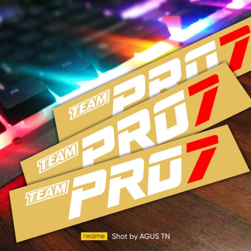 Jual Stiker Team Pro 7 Stiker Cutting | Shopee Indonesia