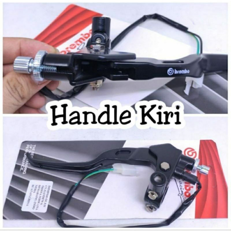 Jual HANDLE KIRI KOPLING BLACK UNIVERSAL PEMASANGAN SEMUA MOTOR ...