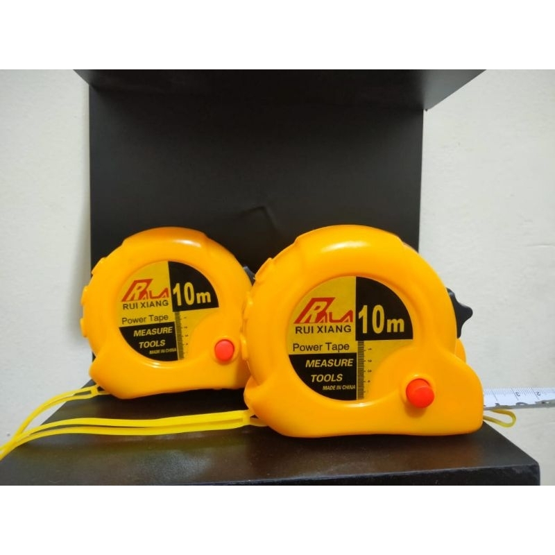 Jual Meteran Rui Xiang 10M / Measuring tape/Meteran tukang Pita Putih ...