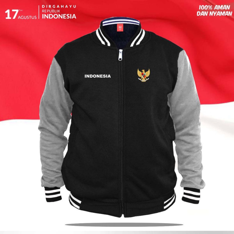 Jual JAKET VARSITY TIMNAS INDONESIA / JAKET CLUB BOLA TERBARU / JAKET ...