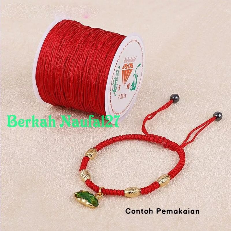 Jual Tali Cina Nylon Tali Shambala Knot Cord 40 Meter Bahan Membuat ...