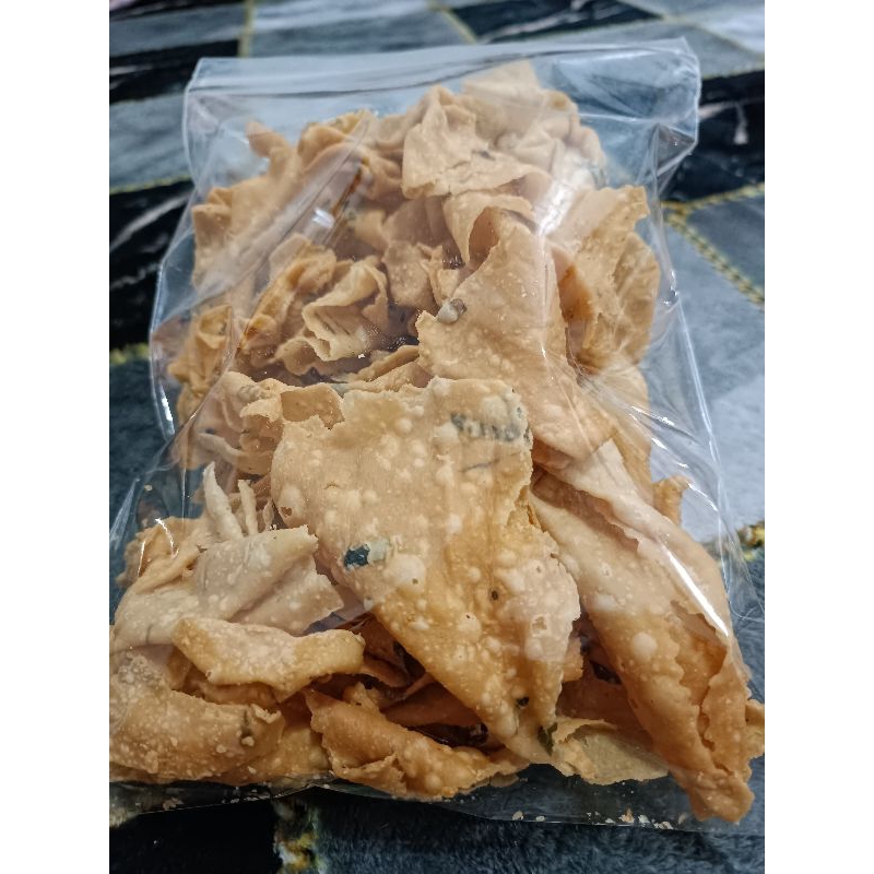 Jual Pangsit Mother | Pangsit Bawang Gurih Renyah!!! 200gram | Shopee ...