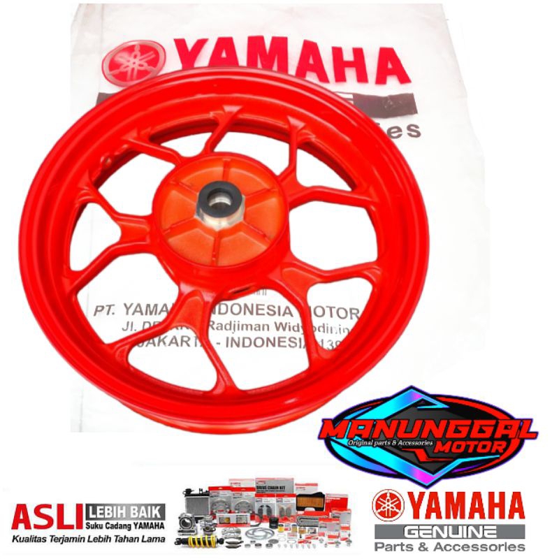 Jual Velg Veleg Racing Belakang MT15 MT 15 MT-15 Merah B7D-F5338-30 ...