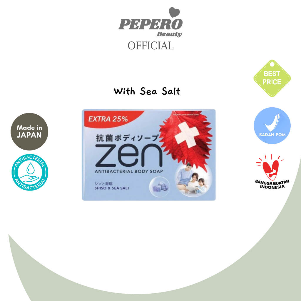 Jual ZEN Antibacterial Bar Soap 70g | Sabun Mandi | Sabun Batang ...