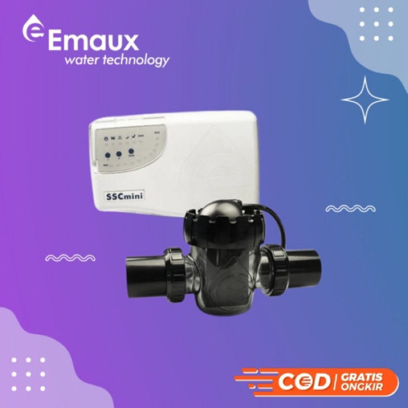 Jual EMAUX SSC-mini salt chlorinator 20G/H Mesin Garam Kolam Renang | Shopee Indonesia
