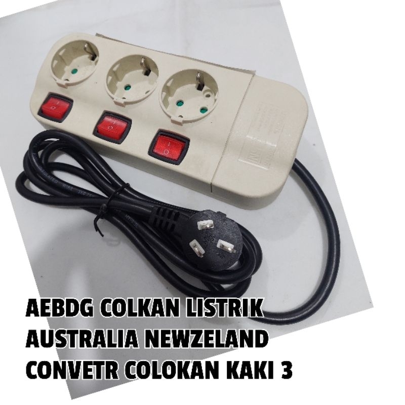 Jual COLOKAN LISTRIK AUSTRALIA NEW ZELAND ARGENTINA Myanmar China ...