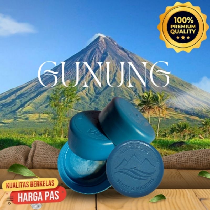 Jual Tutup Galon Air isi Ulang logo Gunung 1000 pcs | Shopee Indonesia