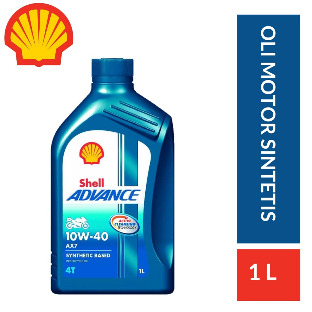 Jual SHELL ADVANCE AX-7 10W-40 1L | Shopee Indonesia