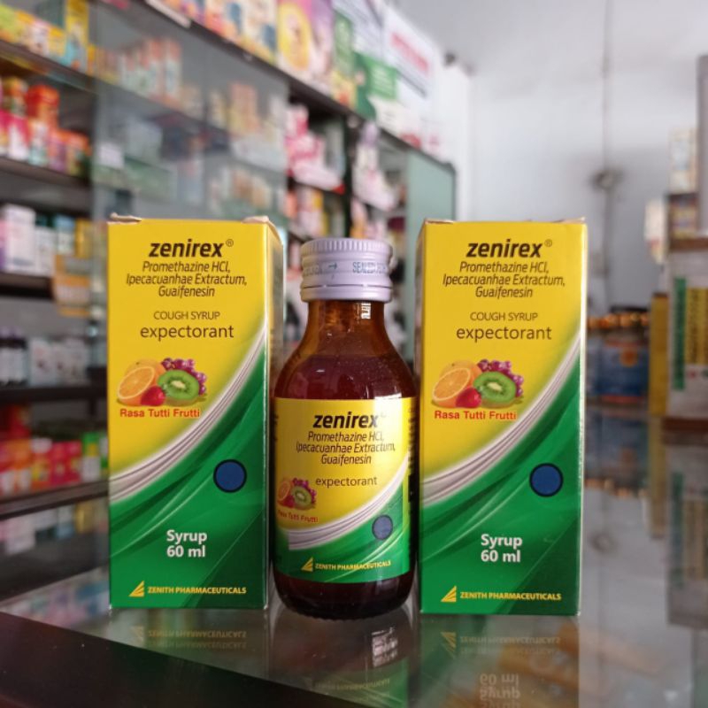 Jual ZENIREX SIRUP OBAT BATUK 60 ML | Shopee Indonesia