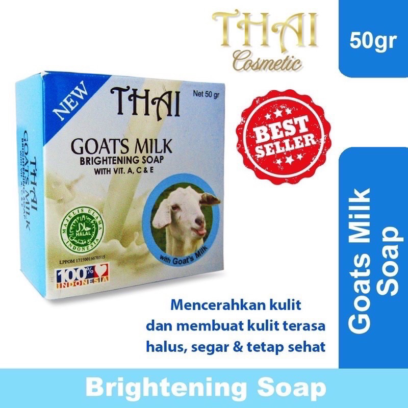 Jual THAI Goat's Milk Soap ( Sabun Susu Kambing ) | Shopee Indonesia