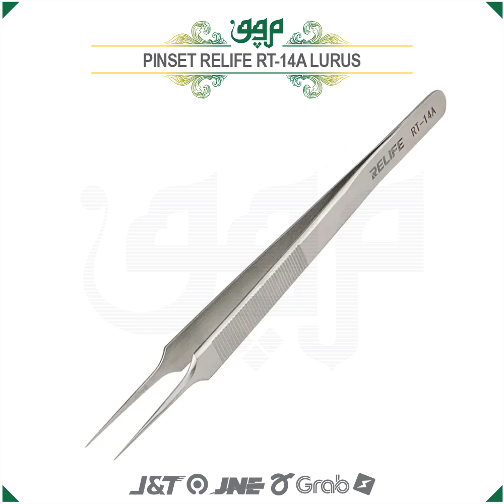 Jual Pinset Lurus Relife RT-14A Tajam / Pinset Relife / Tool Pinset ...