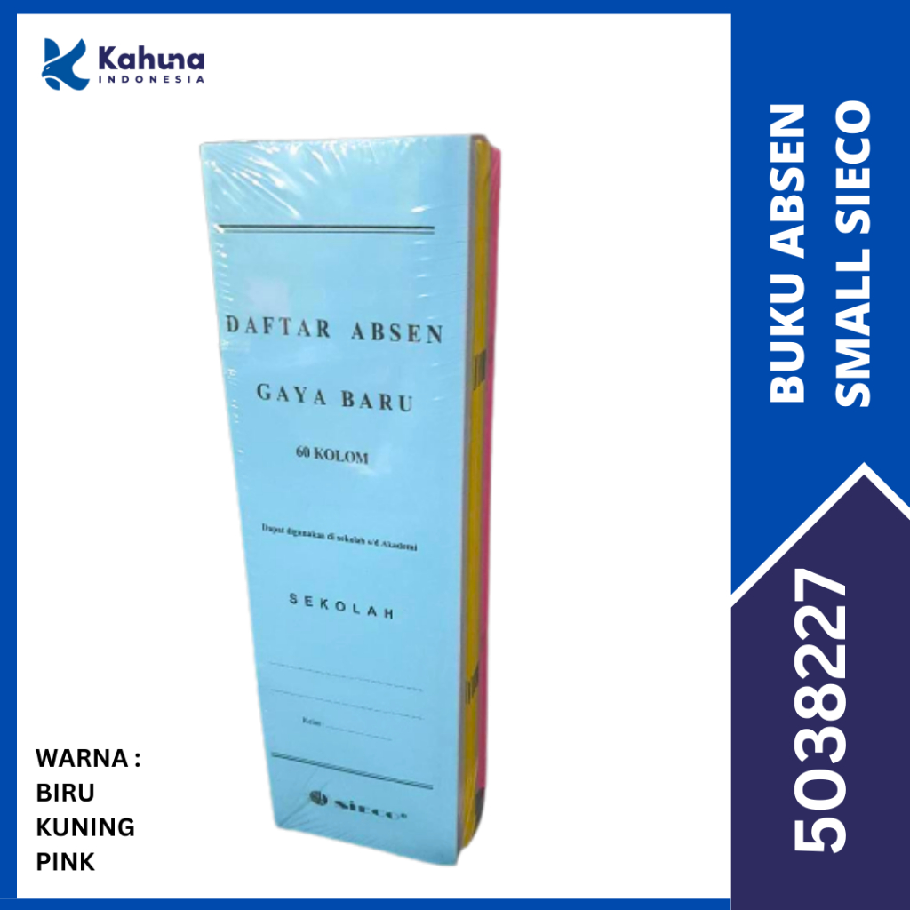 Jual Daftar Absen / Buku Absensi Siswa/Murid 60 Kolom [5038227 ...