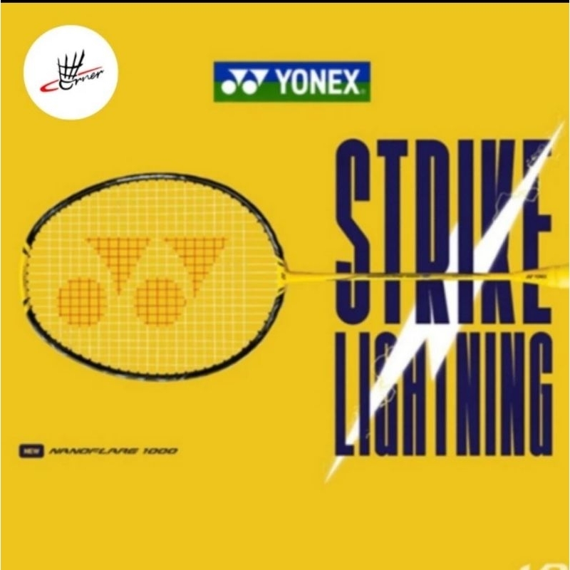 Jual Raket Badminton Yonex Nanoflare 1000 Z 1000Z Lightning Yellow Original - SP4U5 | Shopee ...