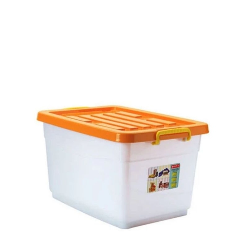 Jual Kontainer Box Storage Container 40 Liter Serbaguna Wagon Lion Star ...