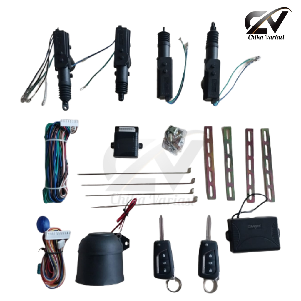 Jual Paket Alarm Mobil Kunci Lipat Innova 2016 dan Central Lock 4 Pintu ...