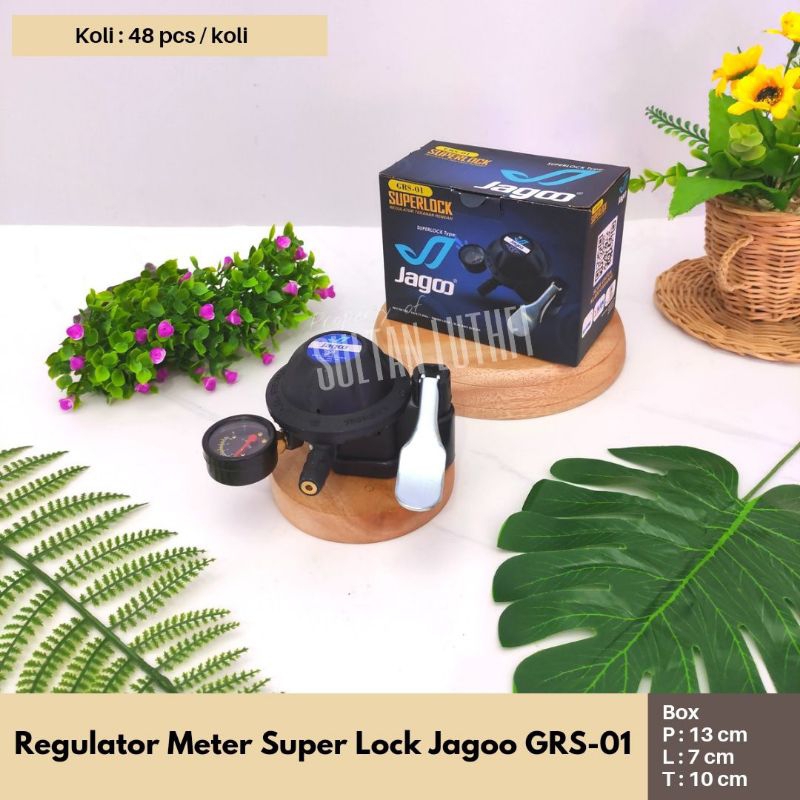 Jual REGULATOR METER SUPER LOCK JAGOO | Shopee Indonesia