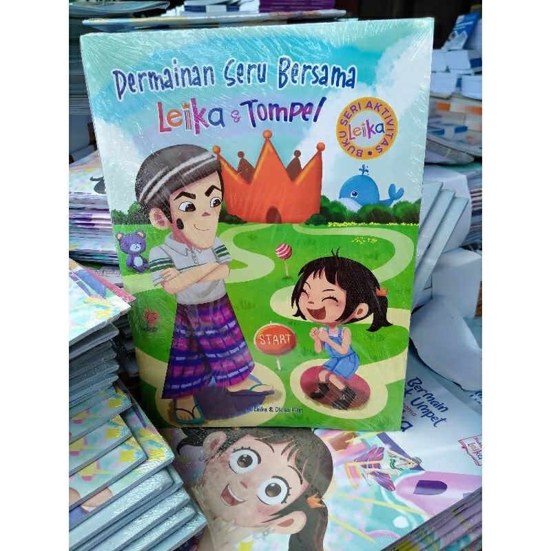 Jual Seri Buku Aktivitas Leika: PERMAINAN SERU BERSAMA LEIKA & TOMPEL ...