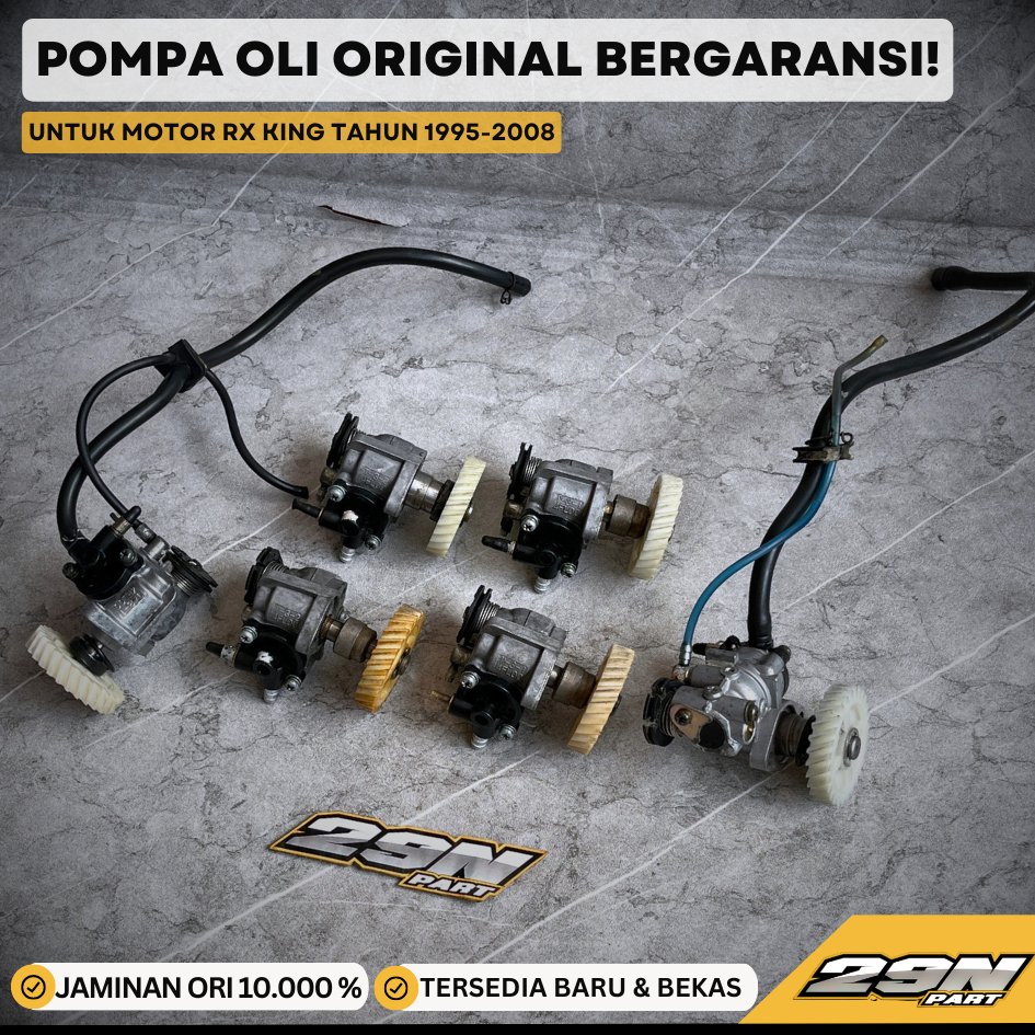Jual OIL PUMP POMPA OLI SAMPING RX KING RXK NEW ASSY 3KA-E3100-20 ...