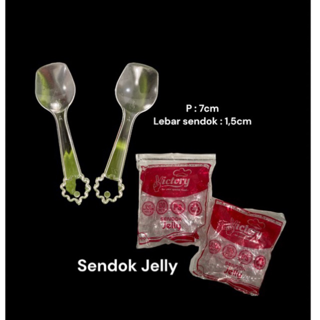 Jual Sendok Jelly isi 100bj Victory | Shopee Indonesia