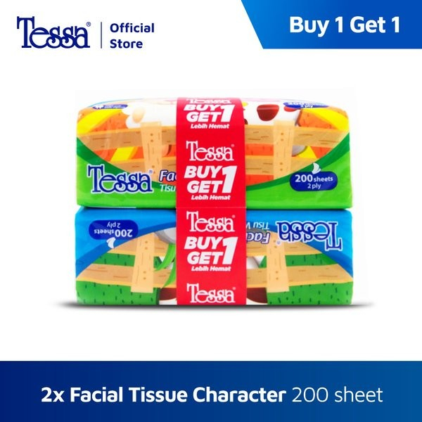 Jual TESSA TISSUE TP-06 BOGOF 200'S | Shopee Indonesia