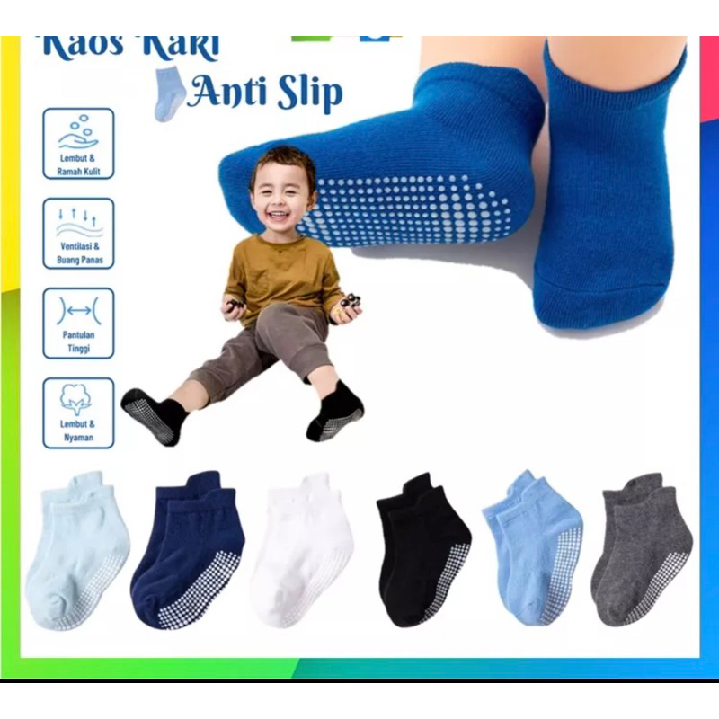 Jual Kaos kaki Anti Slip anak | Shopee Indonesia