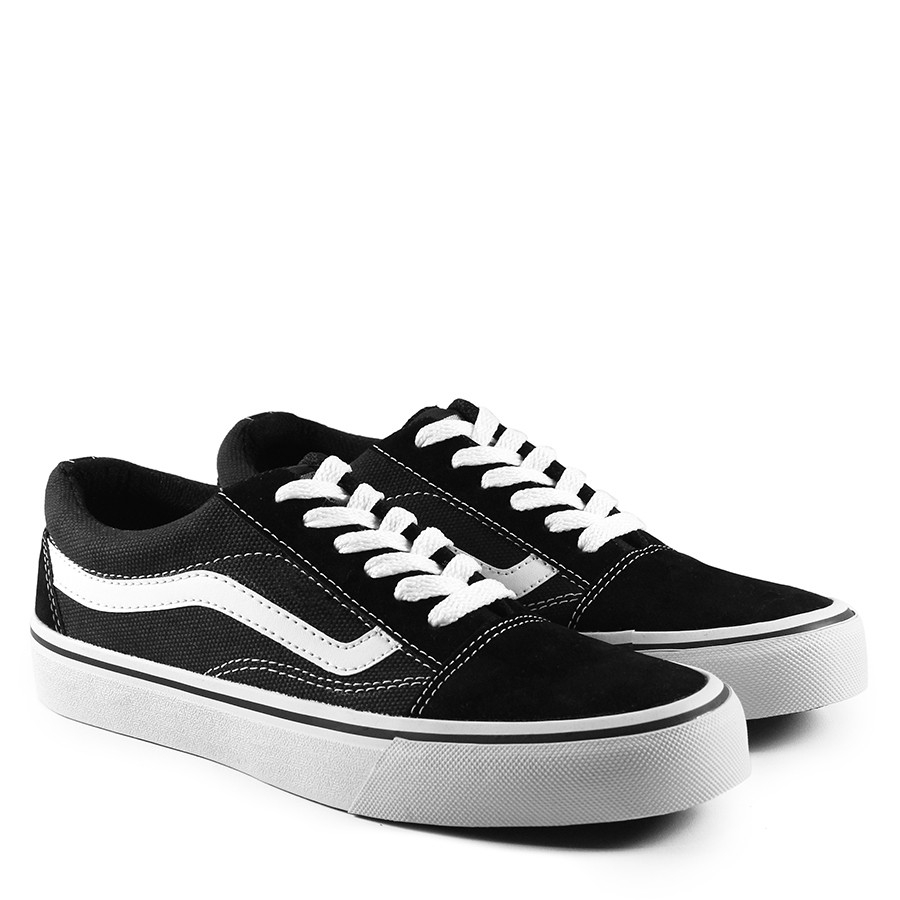 Jual Vans Old Skool Classic Black White Vens Oldskool Hitam Putih