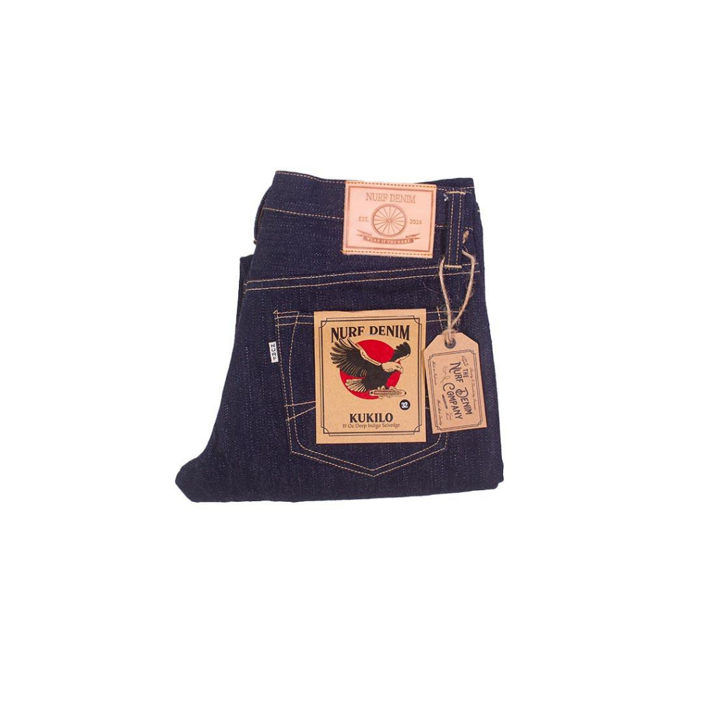 Jual NURF Denim - KUKILO - 19 Oz - Extra Deep Indigo - Celana Jeans ...