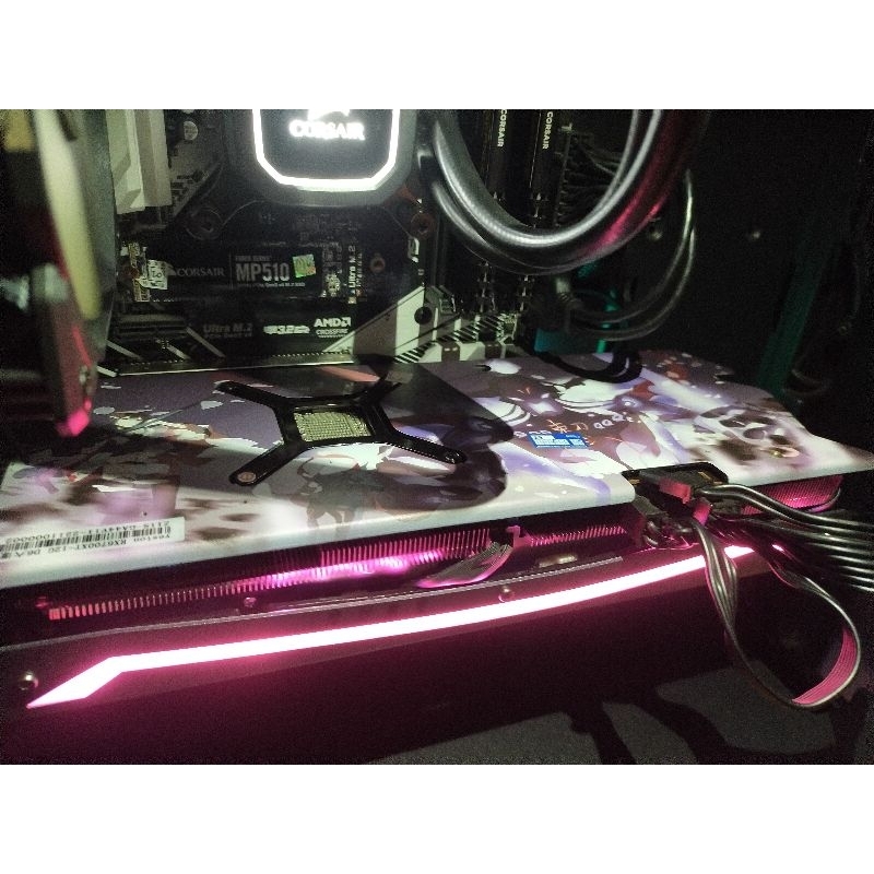 Jual Rx 6700 Xt 12gb yeston anime wibu version ddr6 triple fan uniq ...