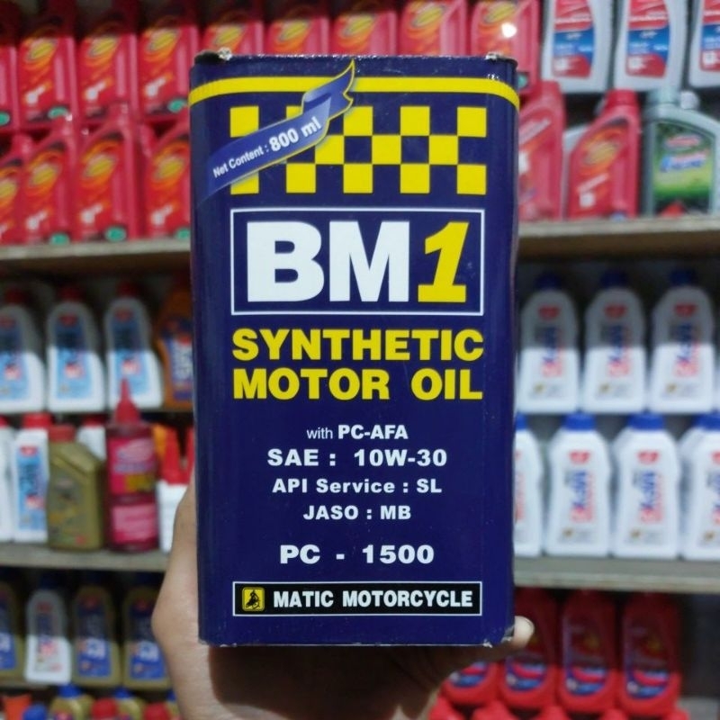 Jual BM1 SYNTHETIC [MATIC] SAE 10W-30 (800ML) | Shopee Indonesia