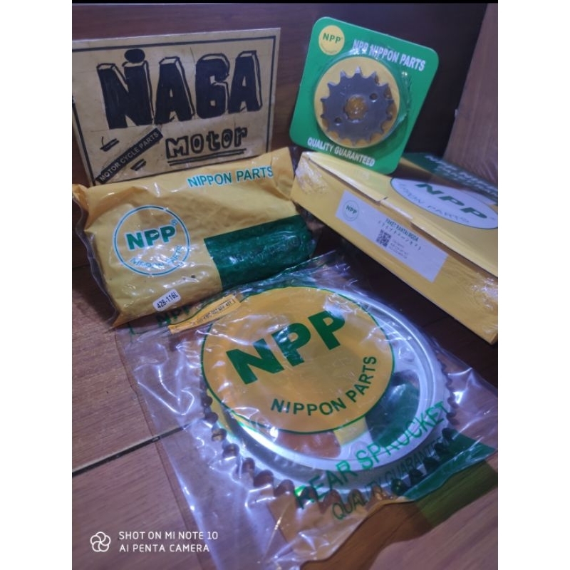 Jual Gear Gir Set CS1 428-116-14T/42T NPP | Shopee Indonesia