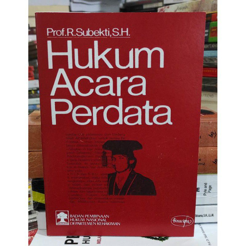 Jual Hukum Acara Perdata - R.Subekti | Shopee Indonesia