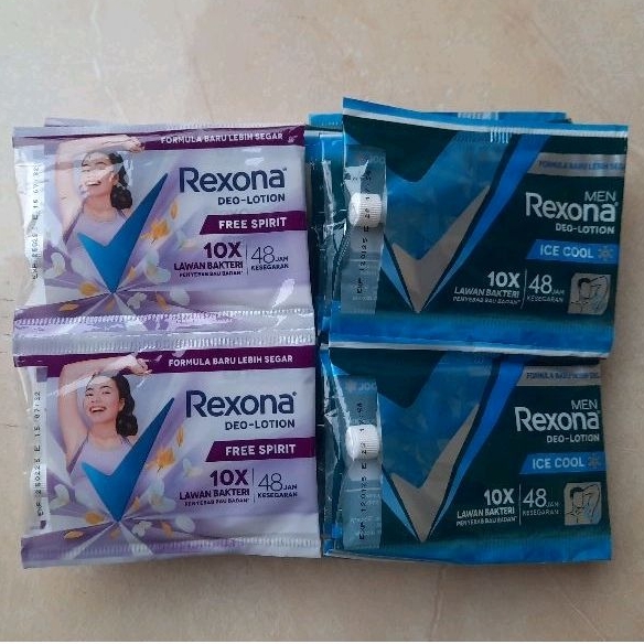 Jual Rexona Deolotion Free Spirit - Rexona Deolotion Ice Cool - 12 ...