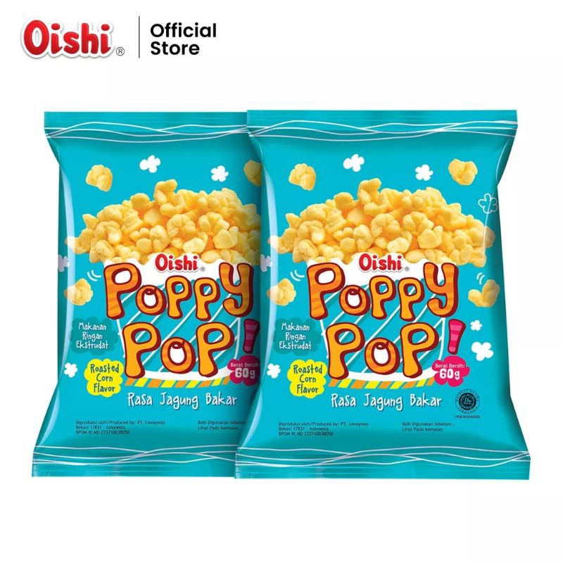 Jual OISHI POPPY POP POPCORN 60GR | Shopee Indonesia