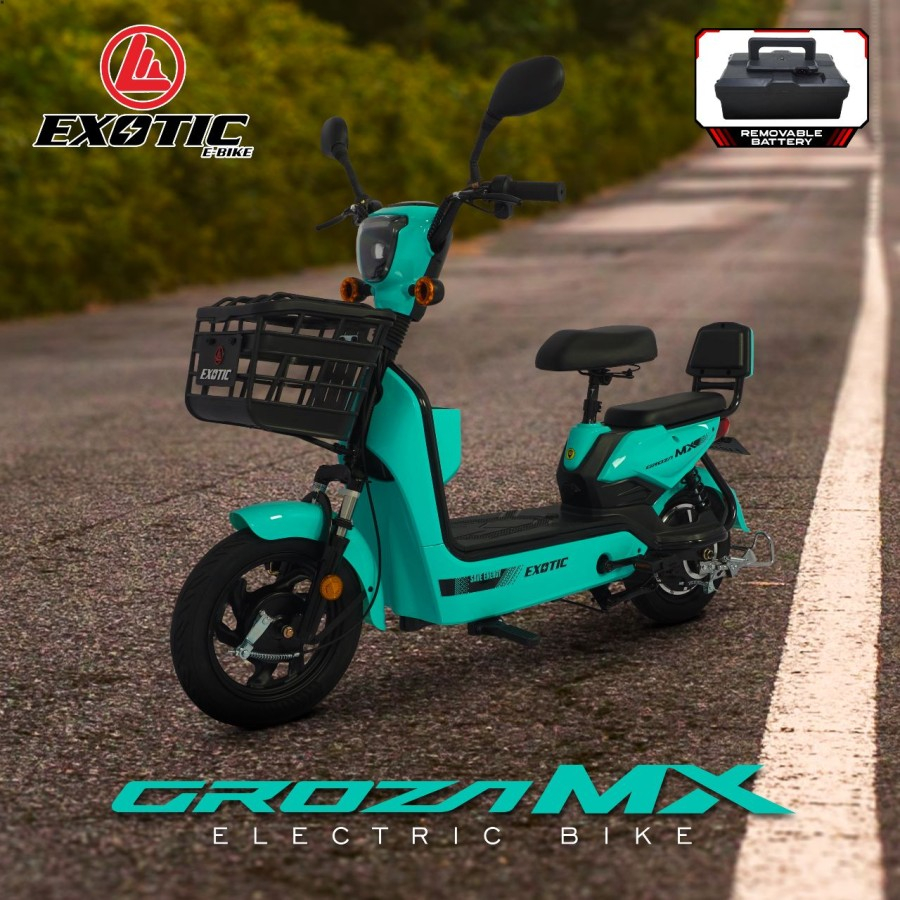 Jual Sepeda Listrik EXOTIC GROZA MX 500W ElectricBike | Shopee Indonesia