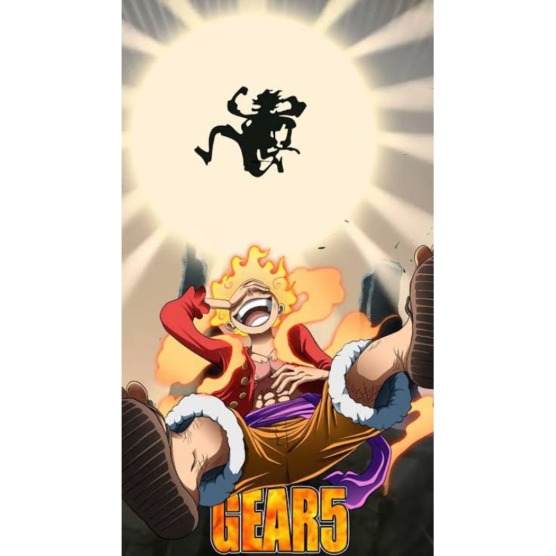 Jual Cetak Poster Luffy Gear 5 One Piece Poster Anime CUSTOM | Shopee ...