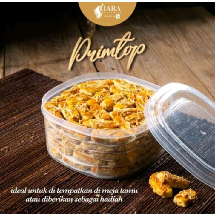 Jual BM - 6 pcs toples kotak plastik | toples nastas bening | toples ...