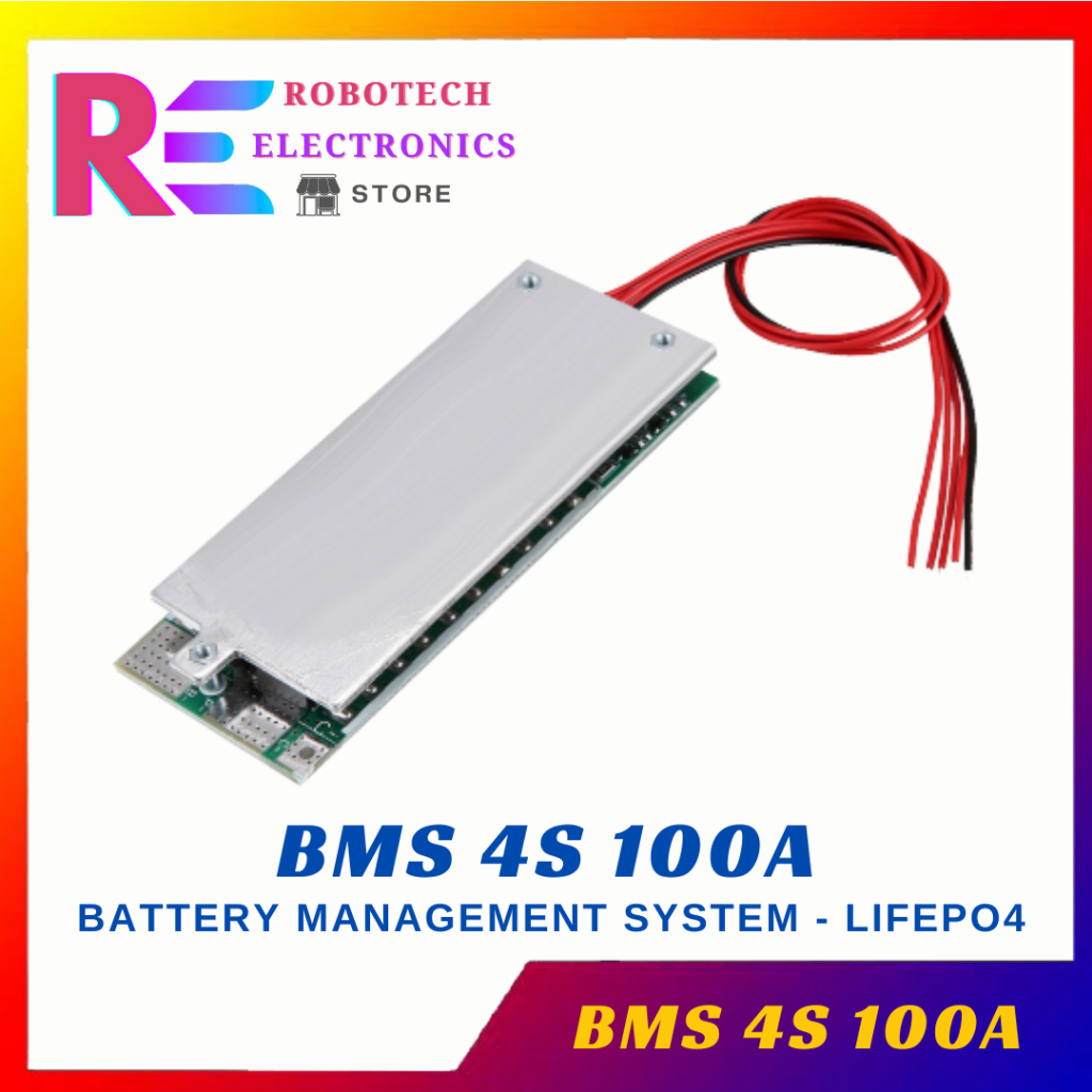 Jual BMS 4s 12V 100A Lifepo Battery Protection Charger Board with Balance | Shopee Indonesia