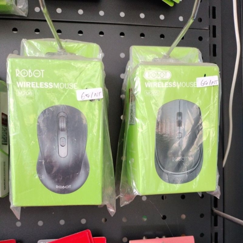 Jual Mouse Wireles Robot M205 M206 Original | Shopee Indonesia