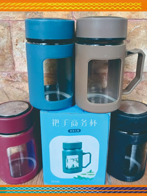 Jual GELAS MUG JAR DENGAN BOX KOPI GELAS MINUM MUG JAR KACA SOUVENIR ...
